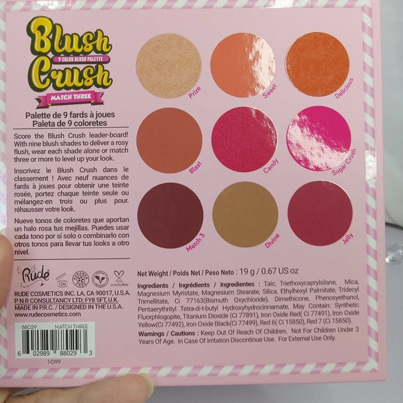 candy crush | Makeup | Candy Crush 9 Piece Pallet | Poshmark